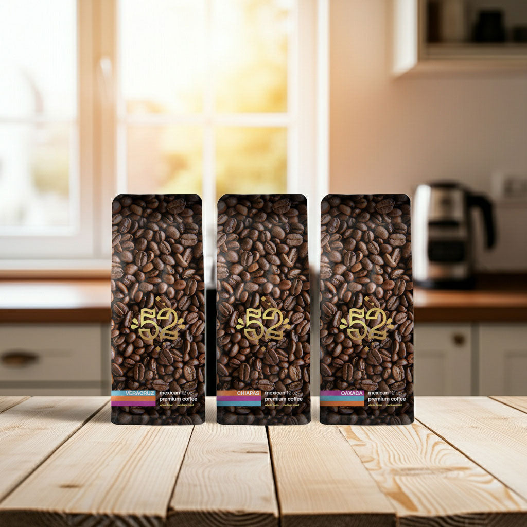 Café Mexicano Elite Pack 3 Orígenes - 12oz USA Edition | KONFFEE